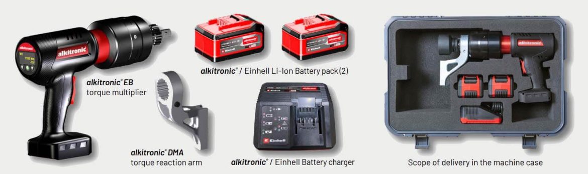 Akülü Tork Anahtarı ALKITRONIC (EB-S Serisi) - HİDROM